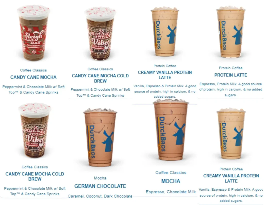 Dutch Bros Menu with Prices Updated February 2025